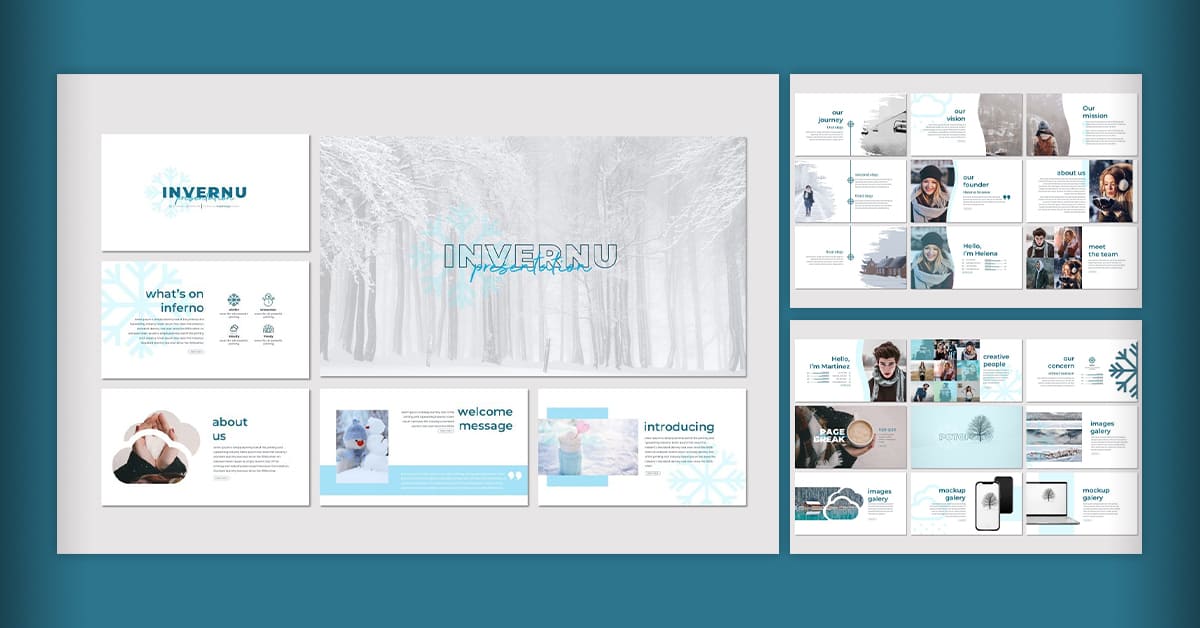 Invernu - Powerpoint Template – MasterBundles