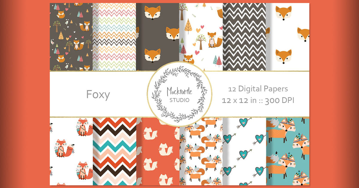 Fox Digital Paper – MasterBundles