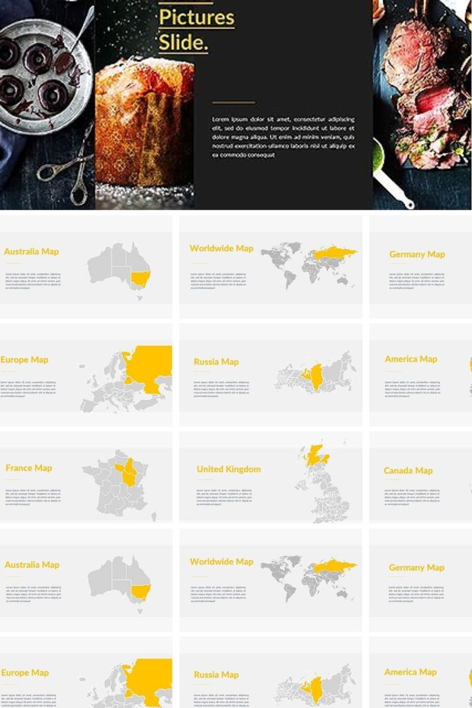 Food Google Slide Theme – MasterBundles