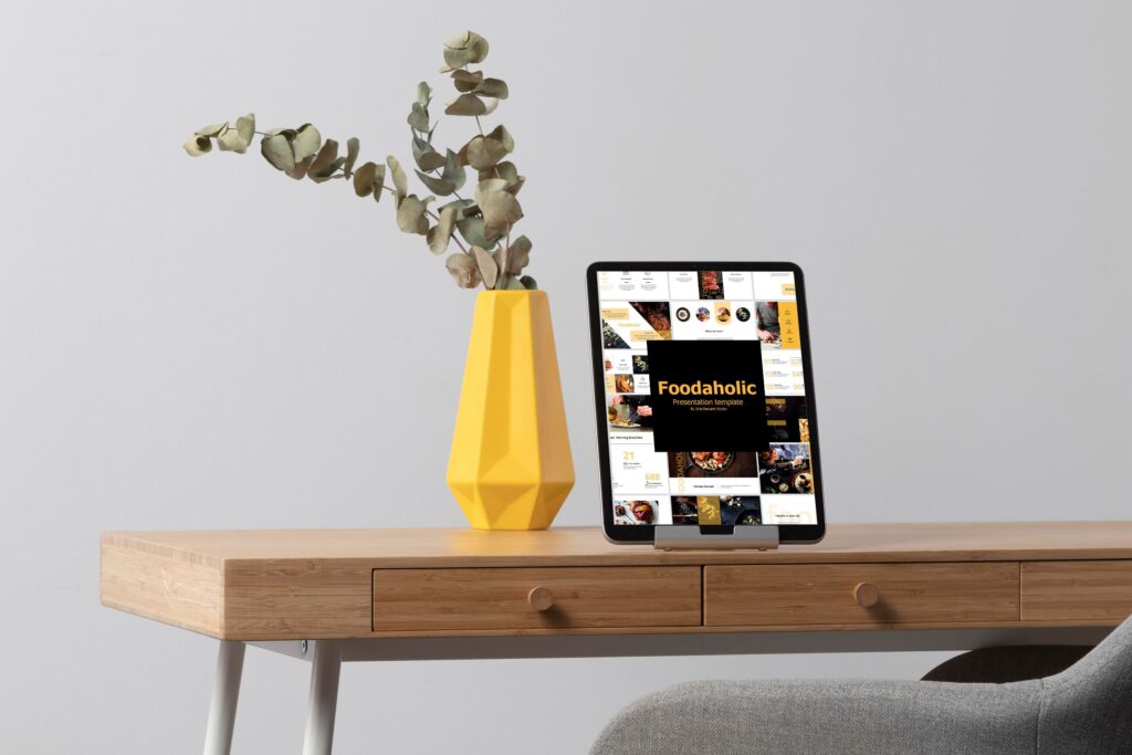 Foodaholic Creative Keynote Template – MasterBundles