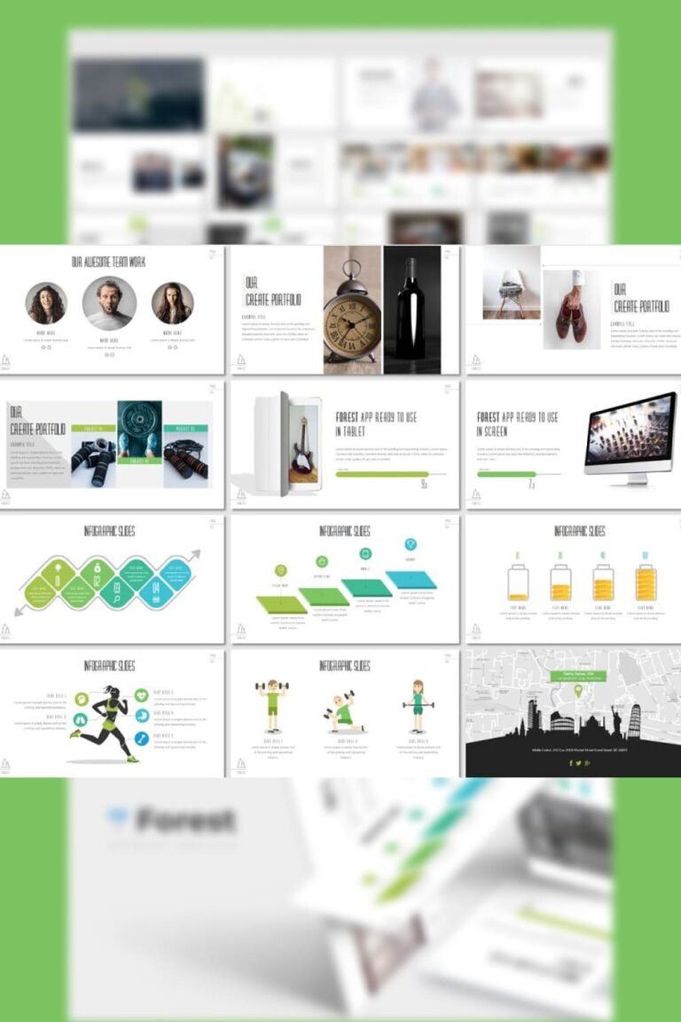 Forest - Keynote Template – MasterBundles