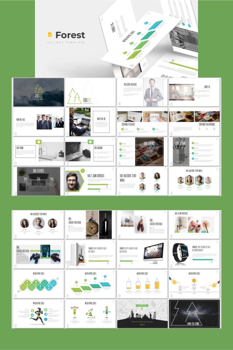 Forest - Google Slides Template – MasterBundles