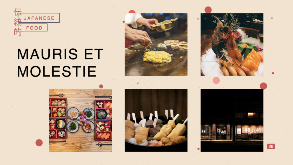 Japan Food Presentation Template: 50 Slides PPTX, KEY, Google Slides ...