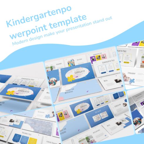 Kindergarten Powerpoint Template – MasterBundles