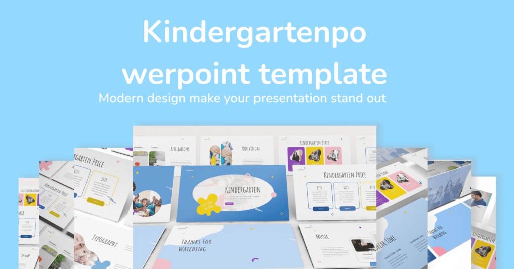 Kindergarten Powerpoint Template – MasterBundles