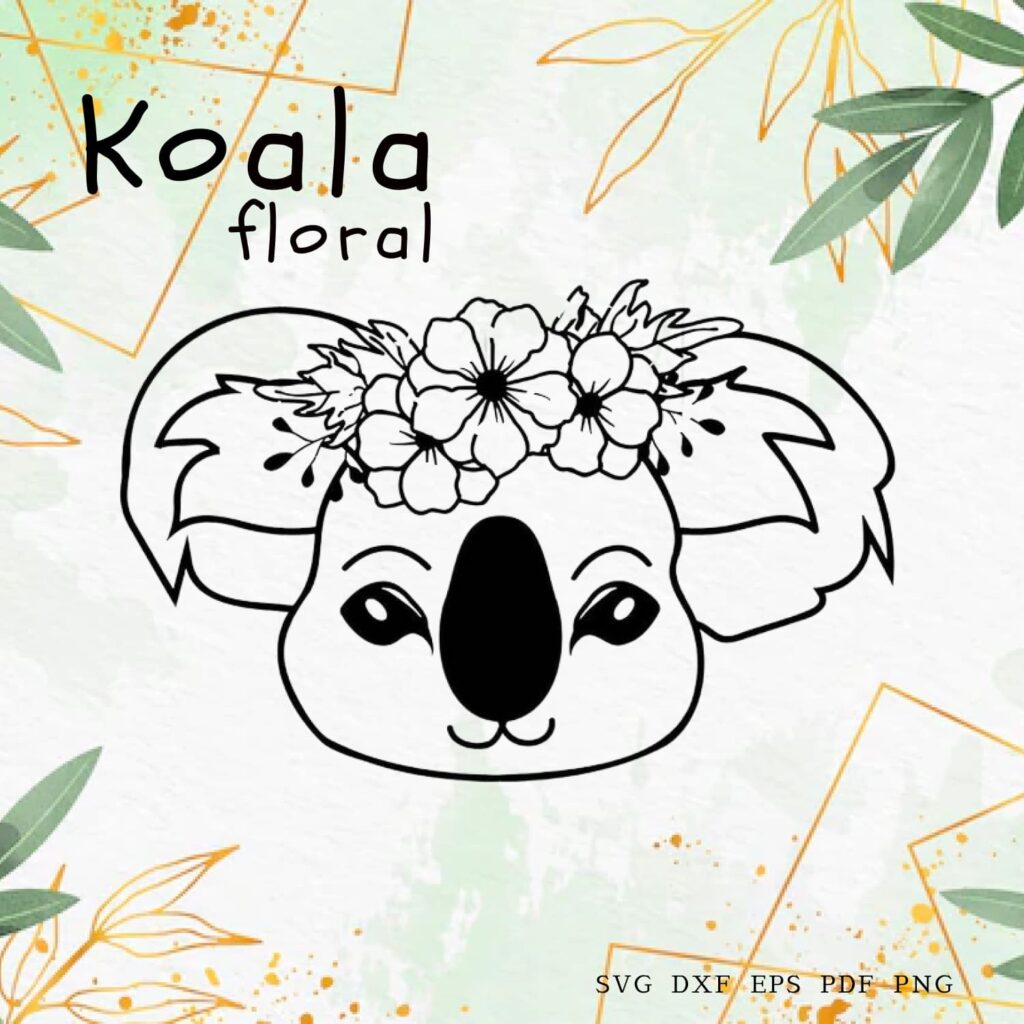 Koala SVG File – MasterBundles