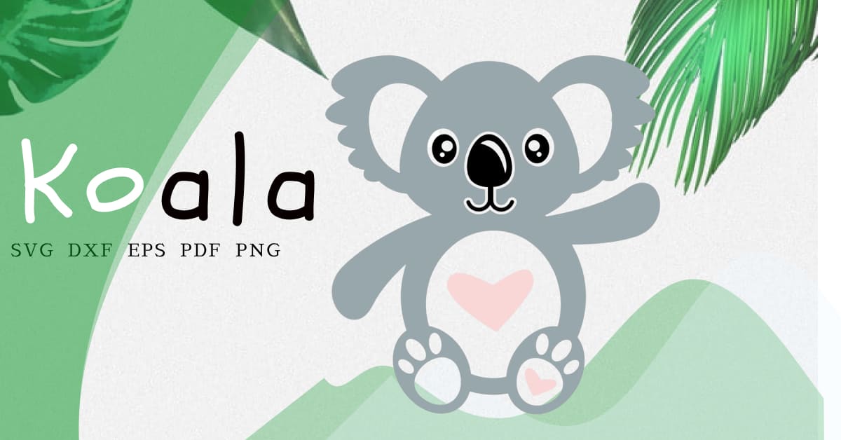 Koala SVG / PNG / EPS / DXF Files – MasterBundles