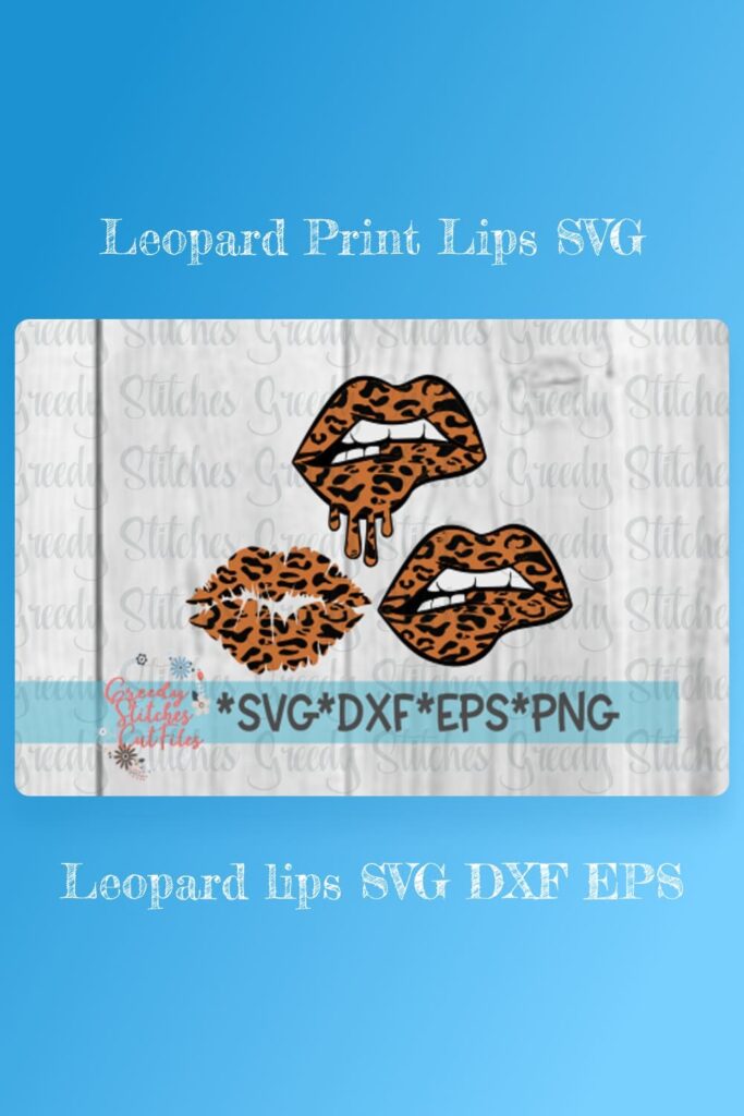 Leopard Print Lips SVG| Leopard lips – MasterBundles