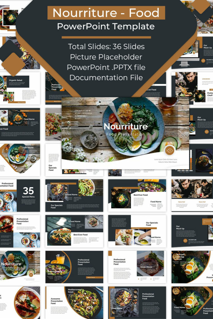 Nourriture - Food Powerpoint – MasterBundles