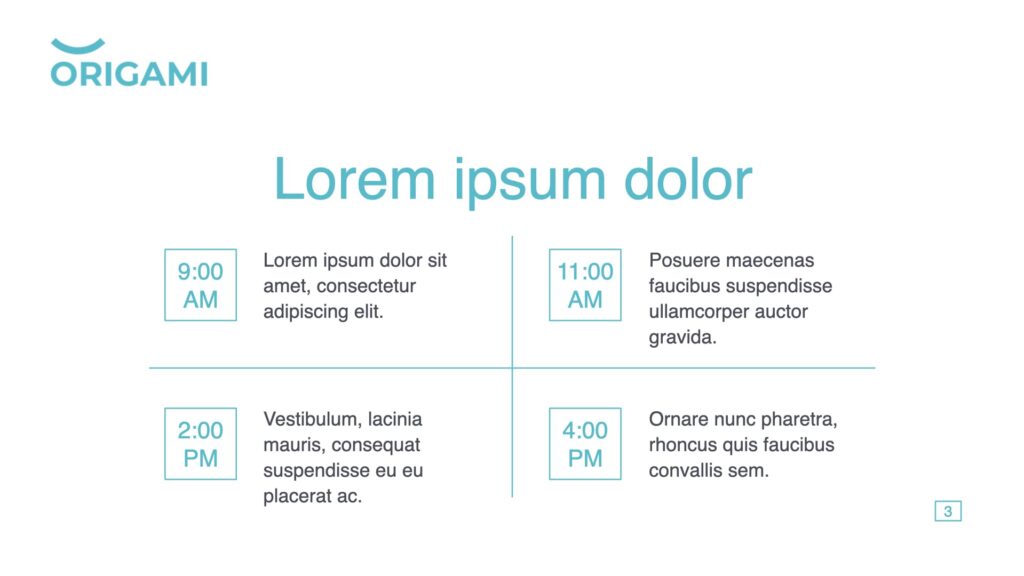 Origami Presentation Template: 50 Slides PPTX, KEY, Google Slides ...