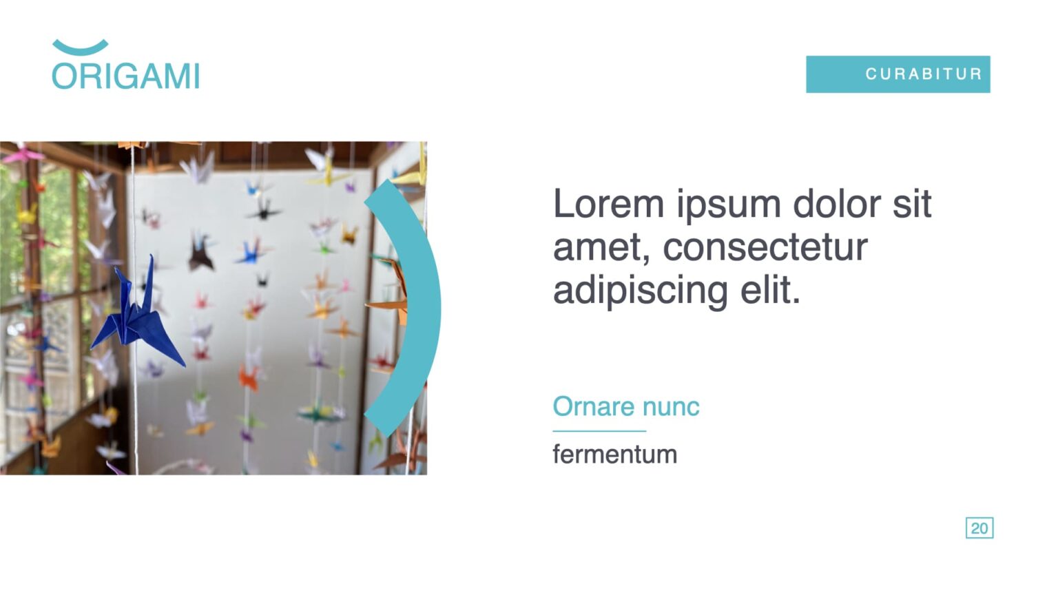 Origami Presentation Template: 50 Slides PPTX, KEY, Google Slides ...