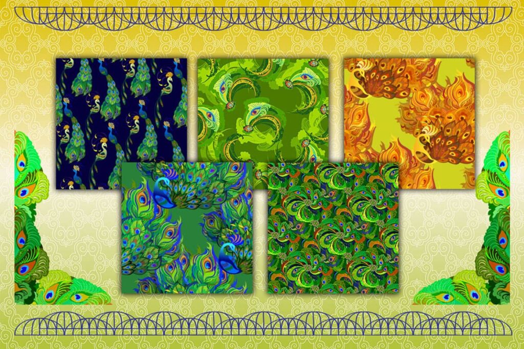 Fantastic Peacock - Big Vector Set – MasterBundles