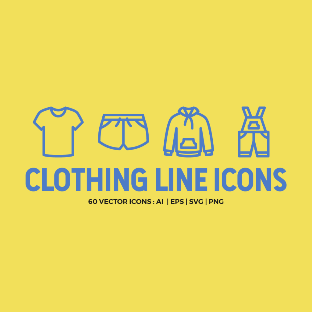 Clothing Line Icons - MasterBundles