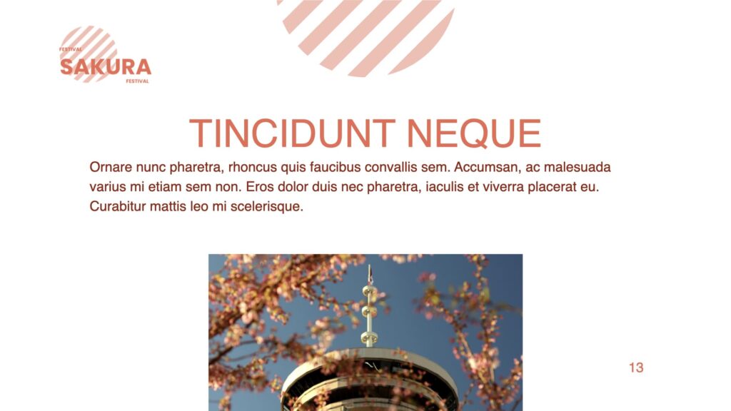 Sakura Presentation Template: 50 Slides PPTX, KEY, Google Slides ...