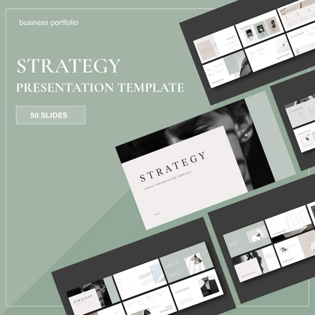 Strategy Presentation Template – MasterBundles