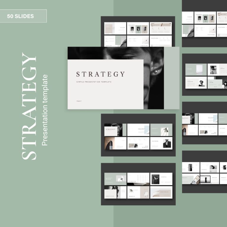 Strategy Presentation Template – MasterBundles