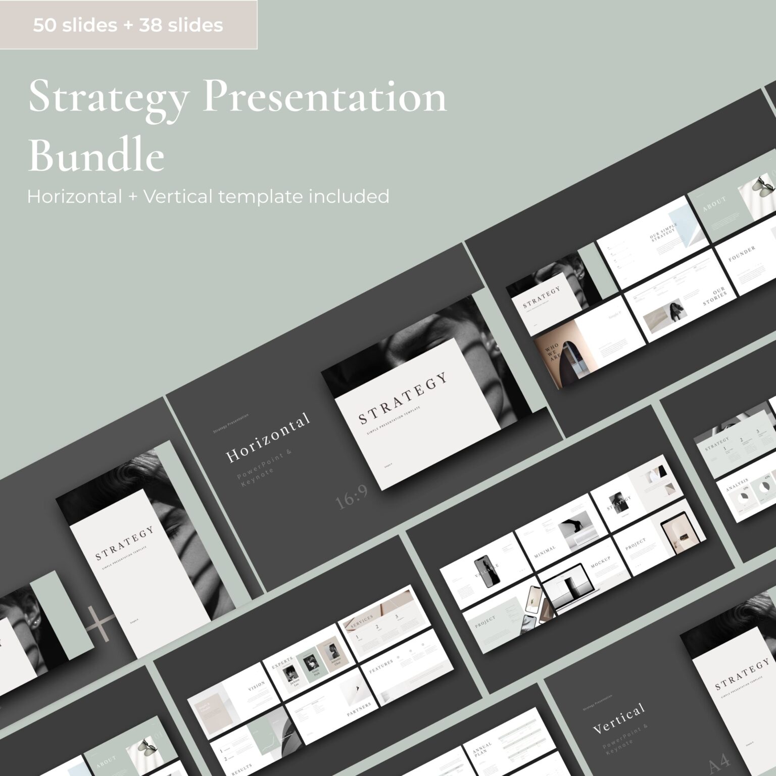 Strategy Presentation Template – MasterBundles