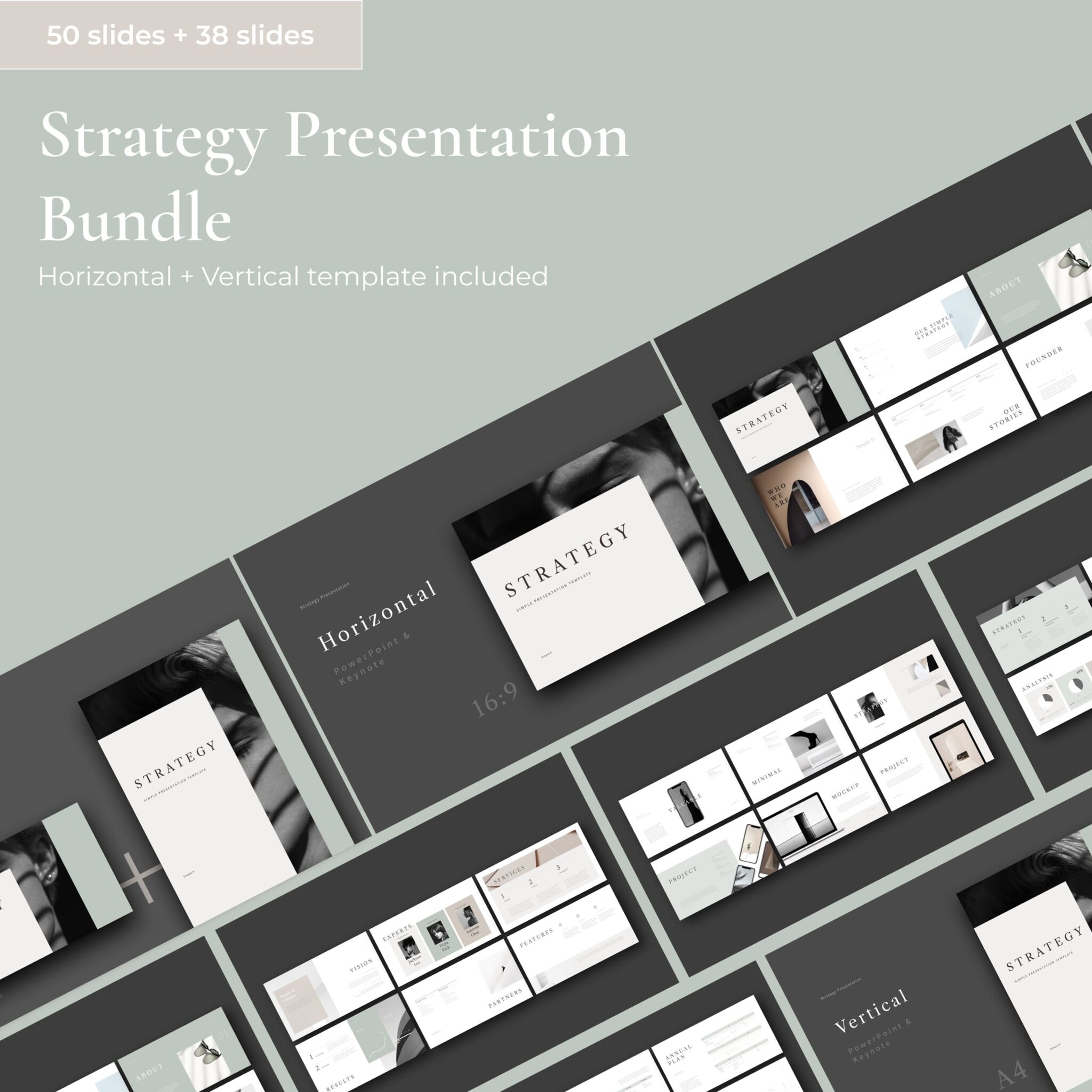 Strategy Vertical Template | Master Bundles