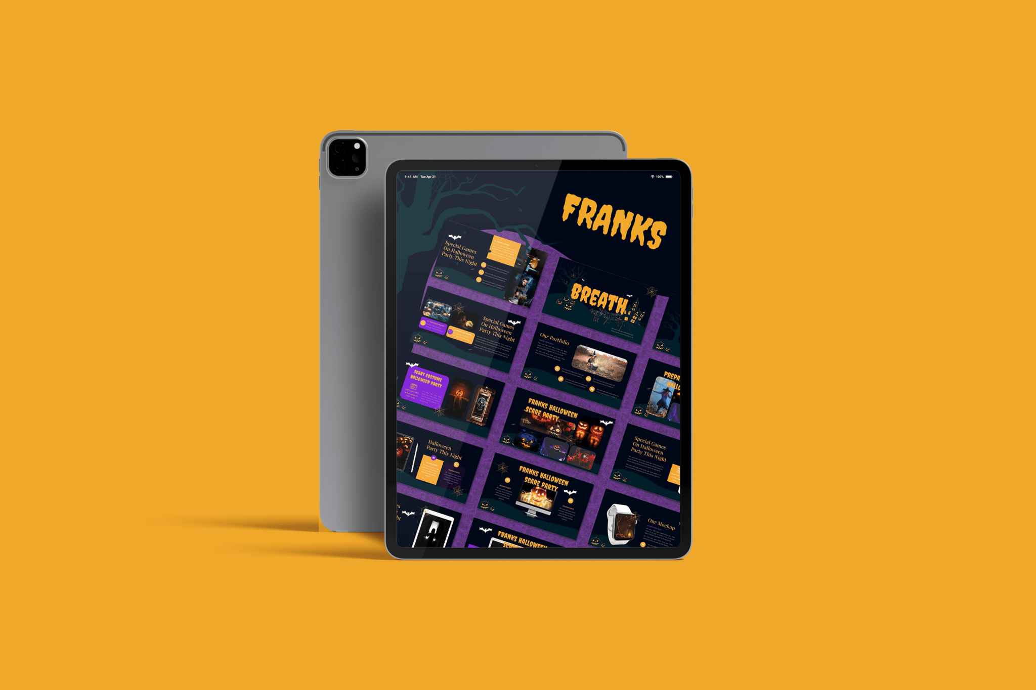 Franks - Halloween Powerpoint – MasterBundles