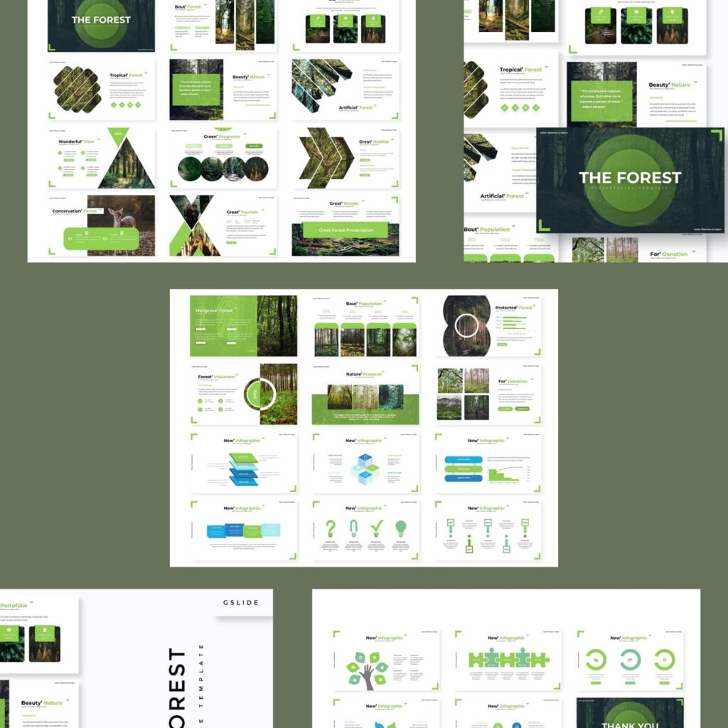 The Forest - Google Slides Template – MasterBundles