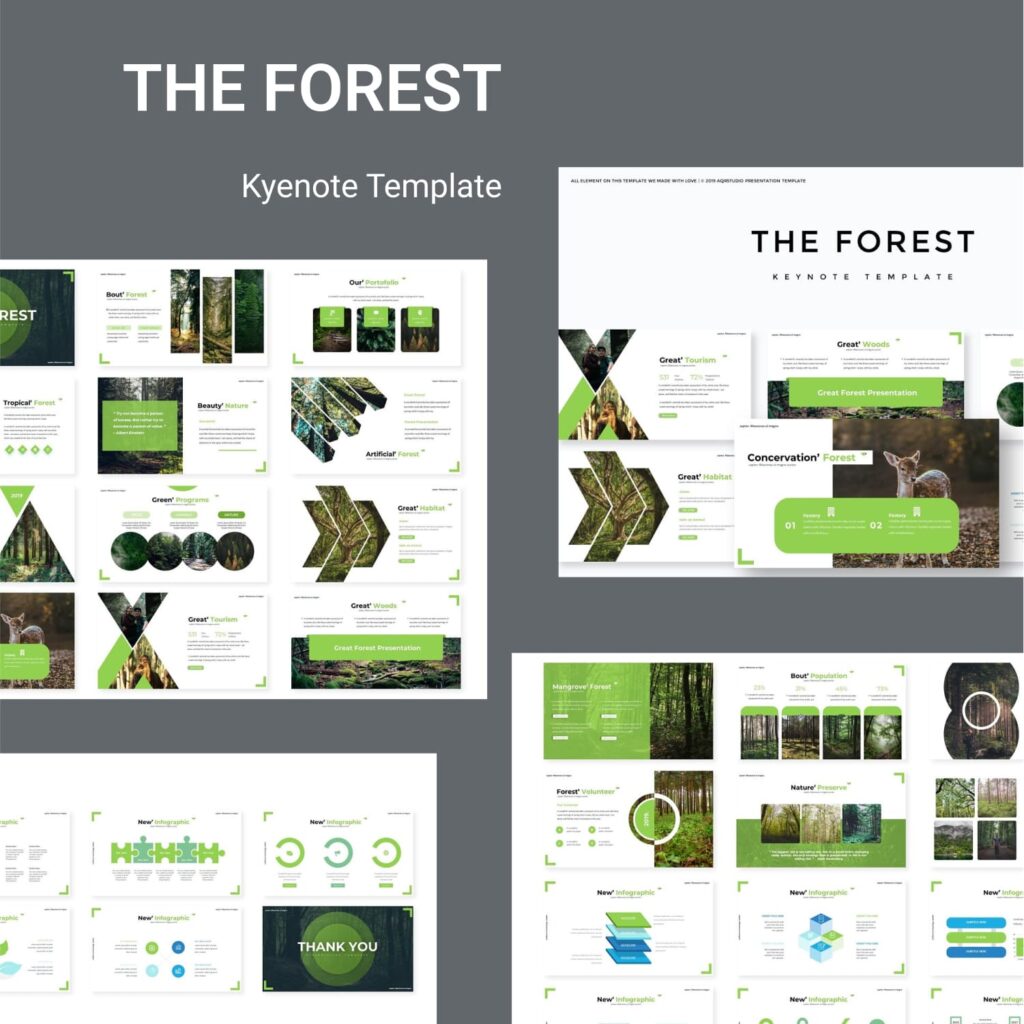 Puncak - Nature Keynote Template – MasterBundles