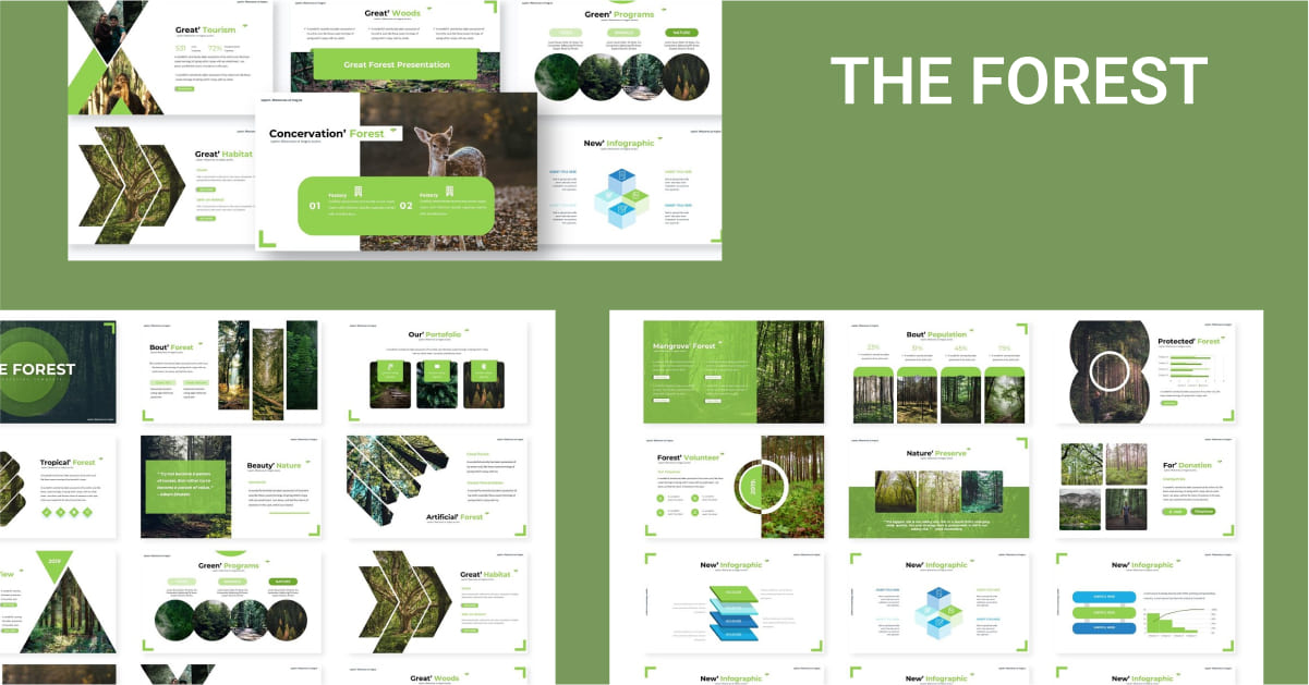 The Forest - Keynote Template – MasterBundles