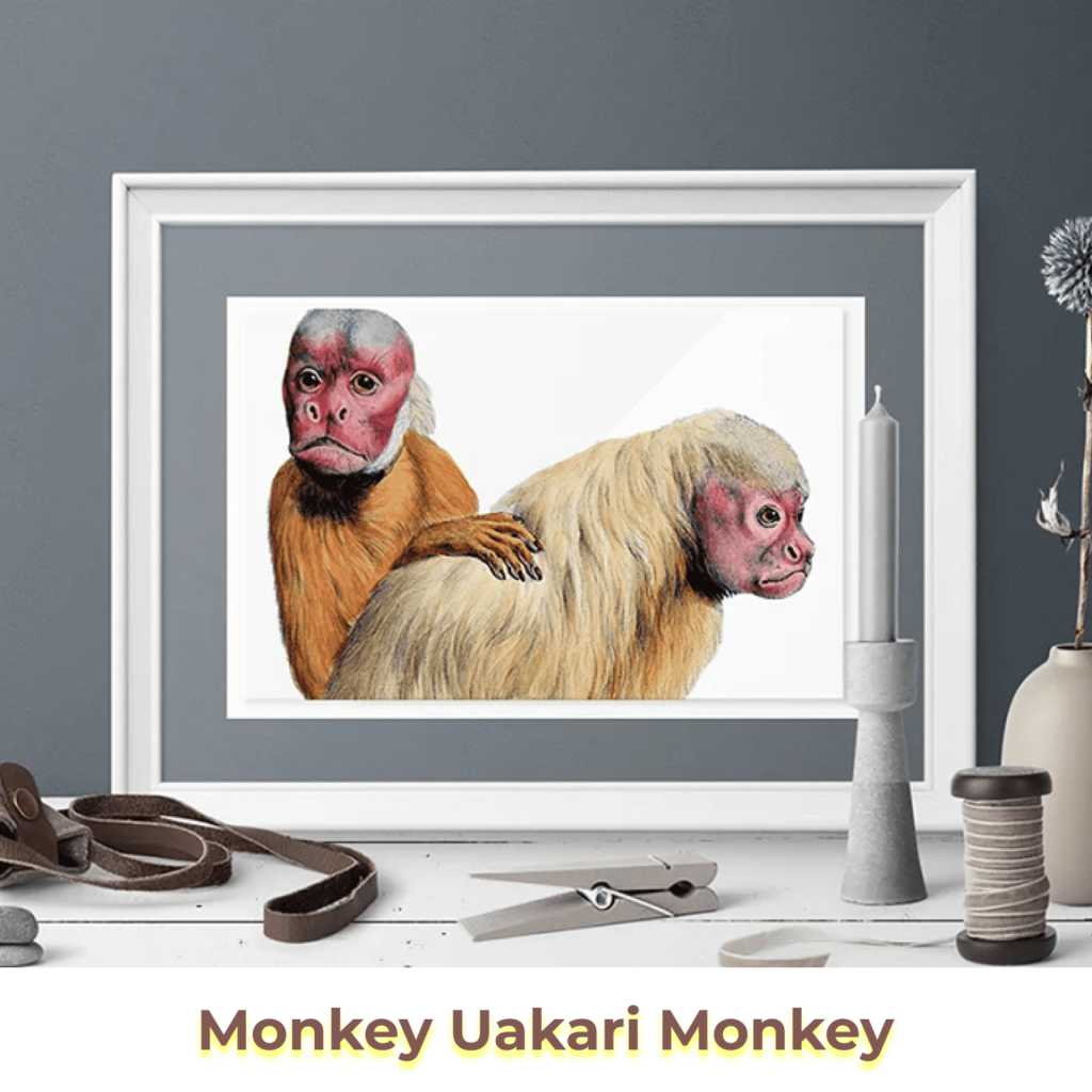 Monkey Uakari Monkey – MasterBundles