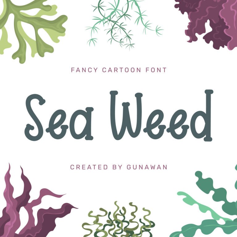 Sea Weed Free Font – MasterBundles