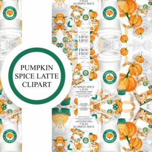 Pumpkin Spice Latte Clipart – MasterBundles