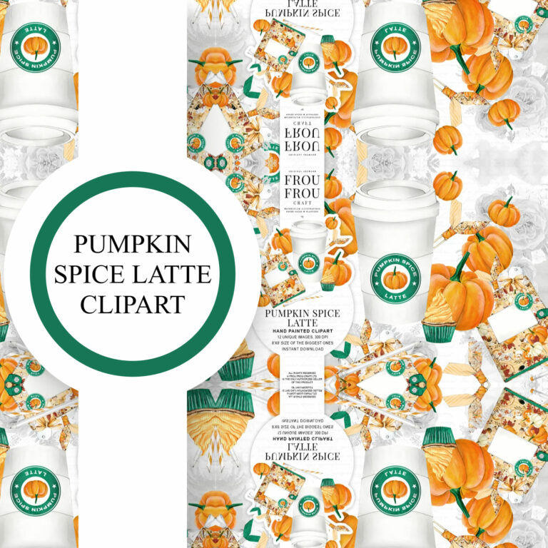 Pumpkin Spice Latte Clipart – MasterBundles