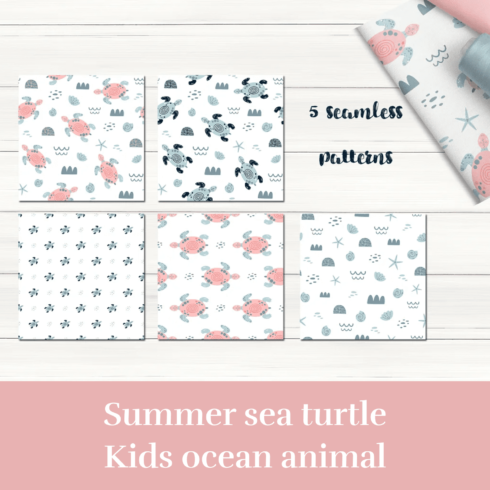 Summer Sea Turtle Kids Ocean Animal – MasterBundles