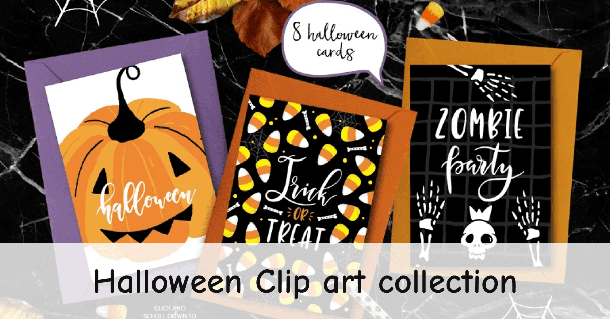 Halloween Clip Art Collection – MasterBundles