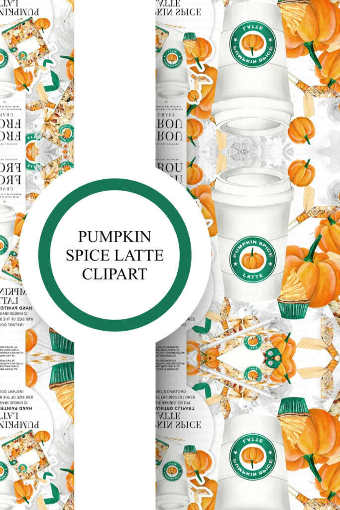 Pumpkin Spice Latte Clipart – MasterBundles