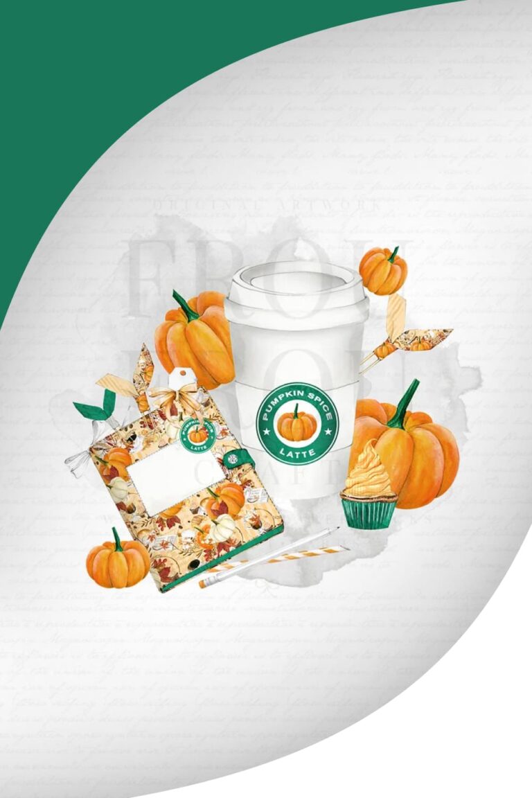 Pumpkin Spice Latte Clipart – MasterBundles