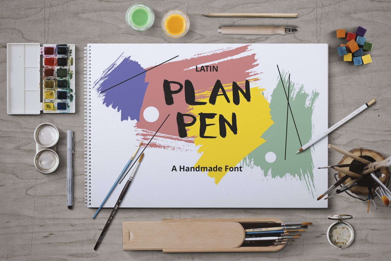 Plan Pen Display Font – MasterBundles