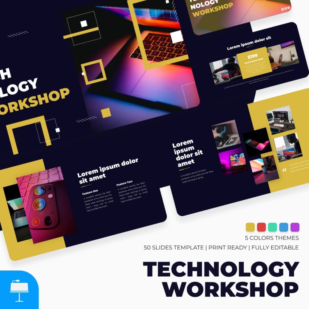Workshop Technology Keynote Template – MasterBundles