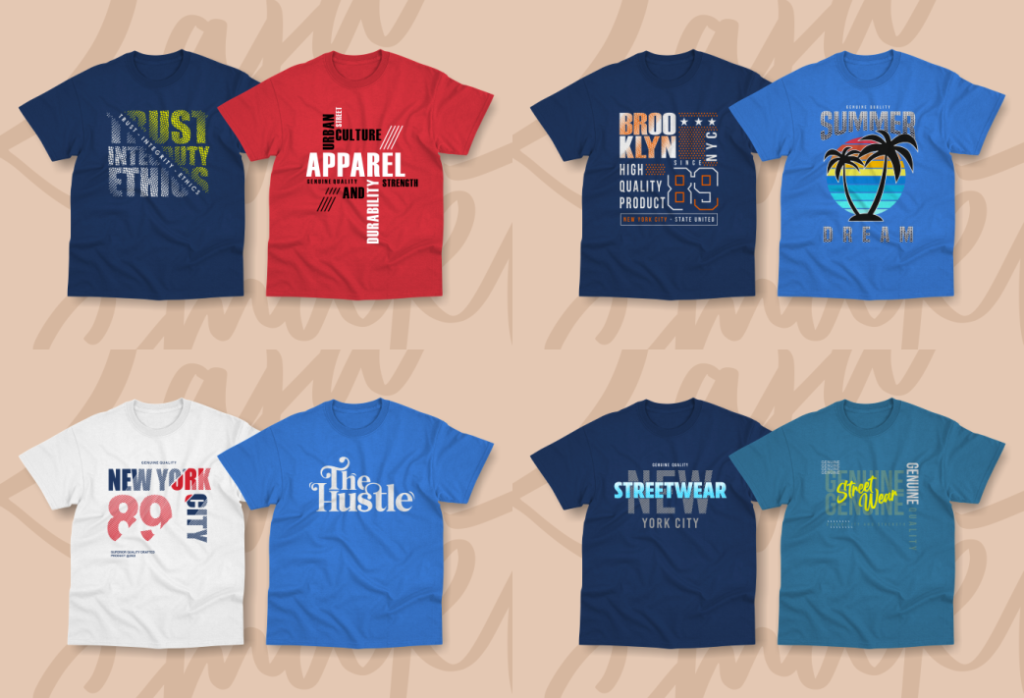 100 TYPOGRAPHY T-SHIRT DESIGN BUNDLE - MasterBundles