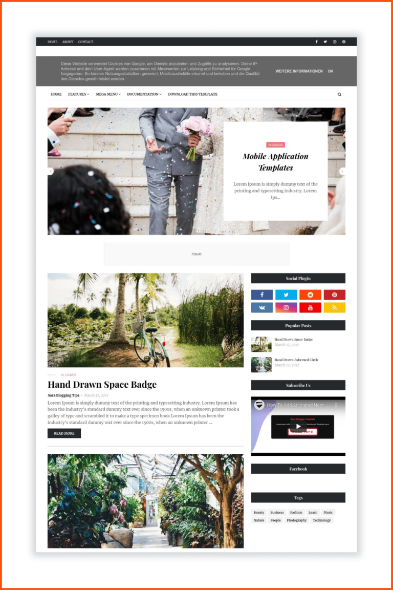 60+ Blogger Templates in 2022 for Your Blog