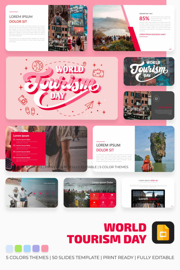 World Tourism Day Google Slides Theme – MasterBundles