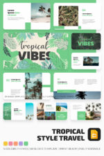 Tropical Google Slides Theme | Master Bundles