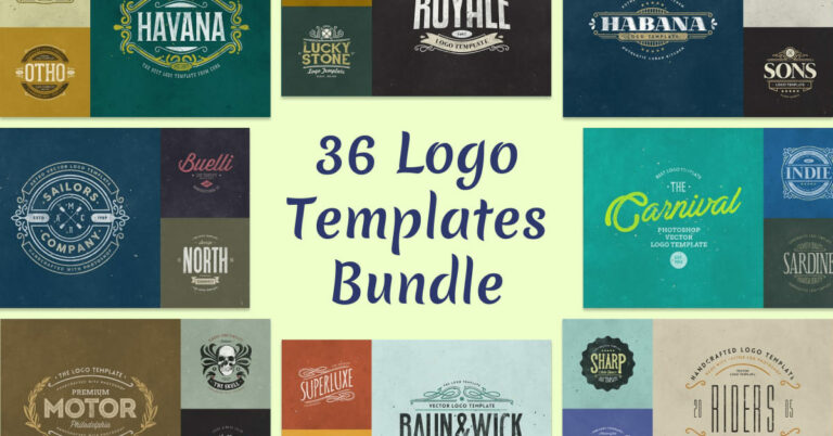 36 Logo Templates Bundle – MasterBundles