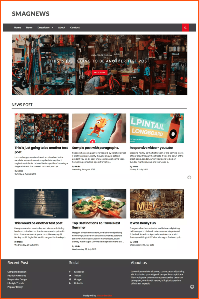 60+ Blogger Templates in 2022 for Your Blog