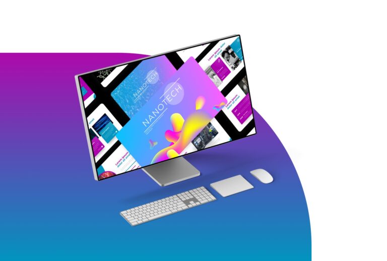 Nano Technology Presentation: 50 Slides PPTX, KEY, Google Slides ...