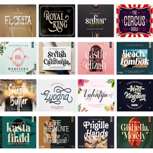 600 Font Bundle, Fonts for cricut, embroidery font, Handwritten fonts ...