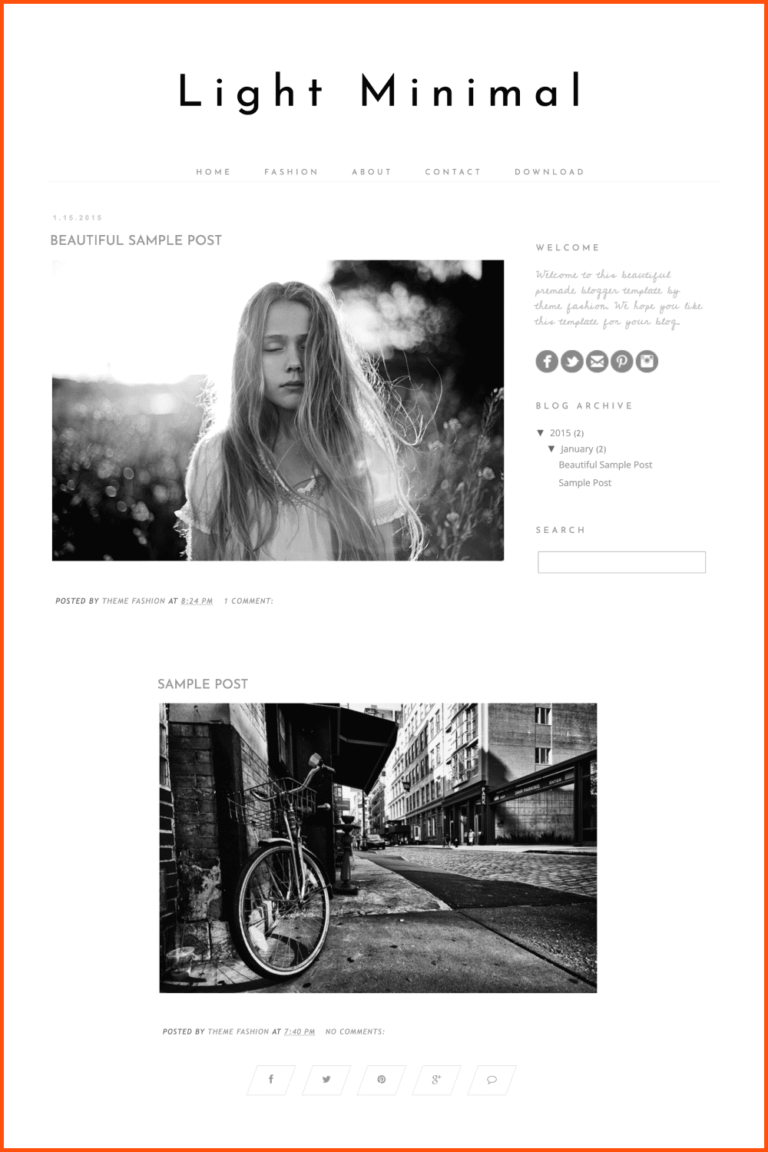 60+ Blogger Templates in 2022 for Your Blog