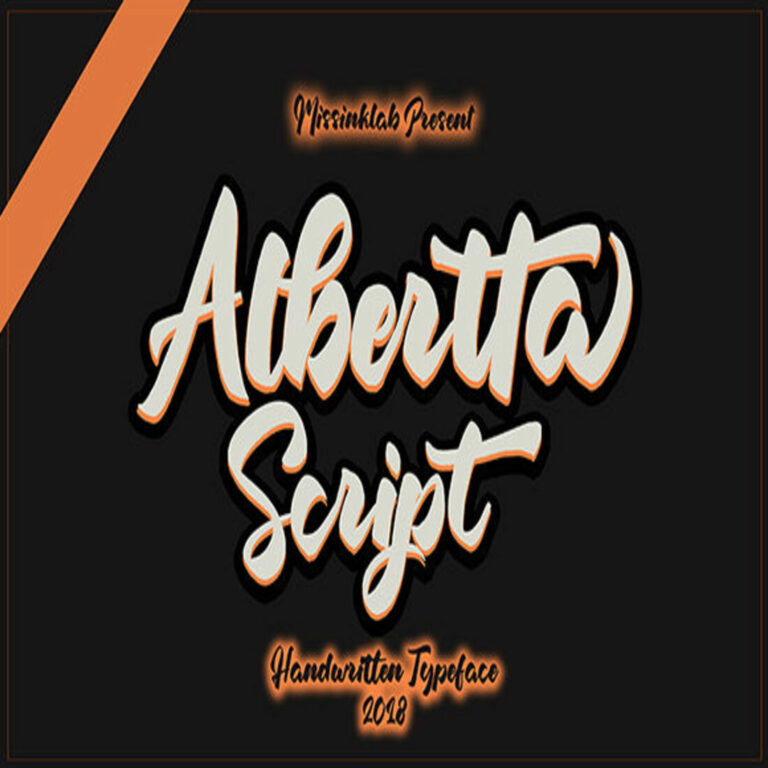 Albertta Script Lettering Font – MasterBundles