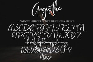 Angista Delicate Script Lettering Font – MasterBundles