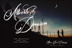 Austin Font Dancing Script Font – MasterBundles