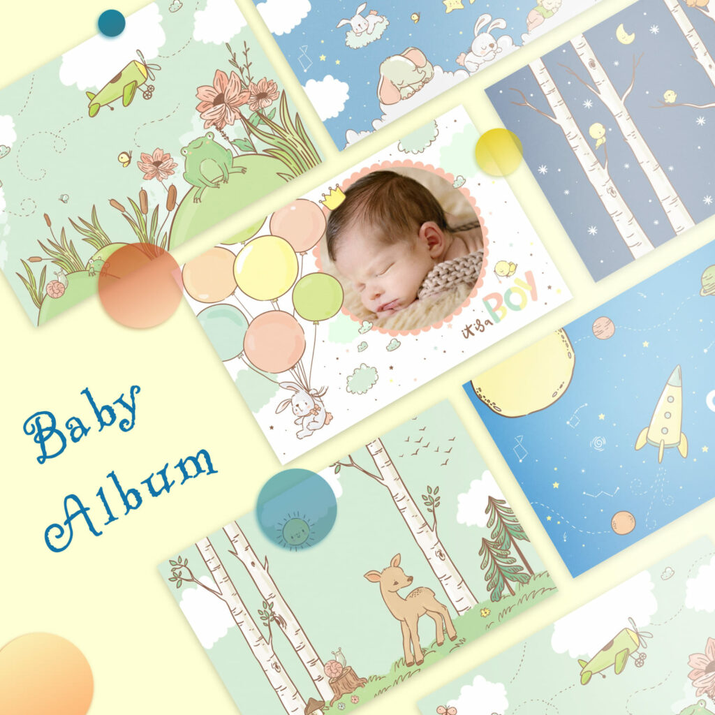 Baby Album illustration – MasterBundles