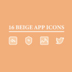 Free Beige App Icons – MasterBundles